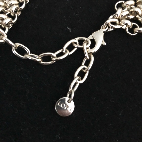 LOFT | Jewelry | Vintage Loft Floral Chain Necklace | Poshmark